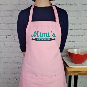 Customizable Apron Baking Apron Embroidered Apron With Customized ...