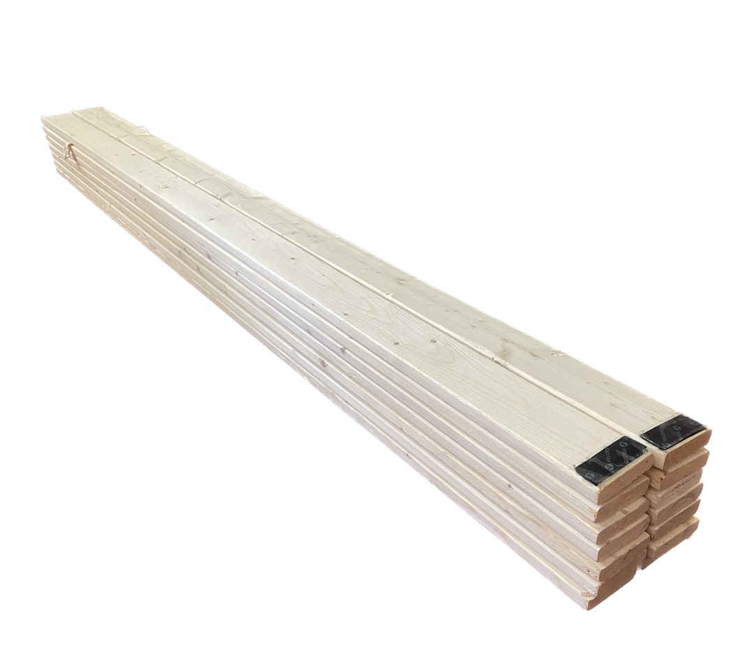 Queen Bed Wooden Replacement Bedframe Slats Pack Qty 14 Support Slats ...