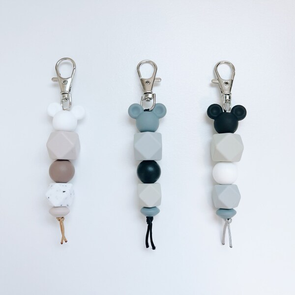 Mickey Keychain - Etsy