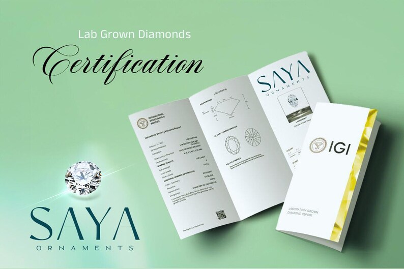 2.50 Carat IGI Certified Lab Grown Diamond Ring, White Gold Engagement ...