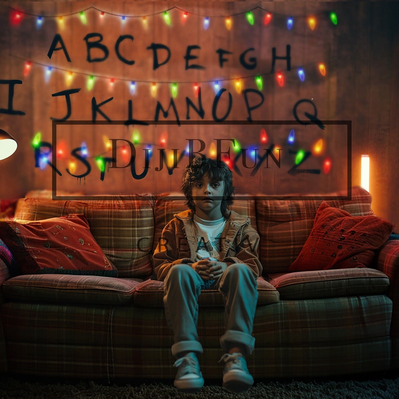 Strangers Things Alphabet Wall - Etsy