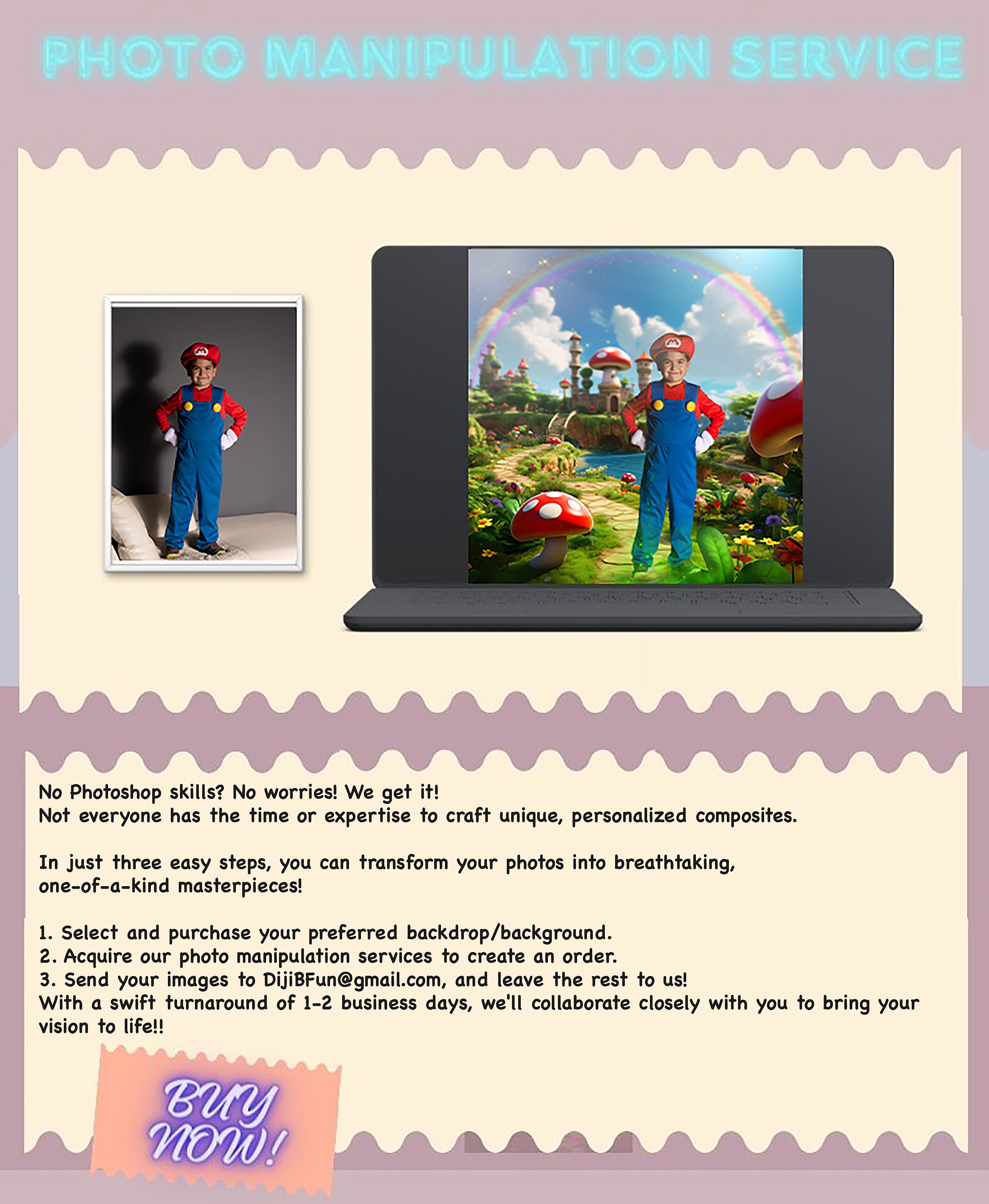 Easy to Use Digital Background Backdrop for Photography Composite ...