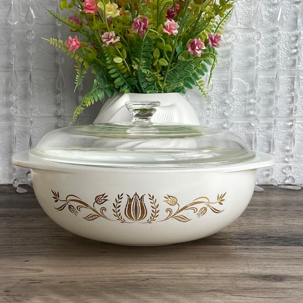 Pyrex Golden Tulip - Etsy