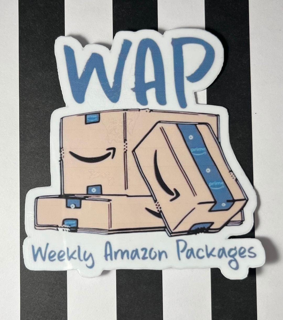 Weekly Amazon Packages Sticker - Etsy