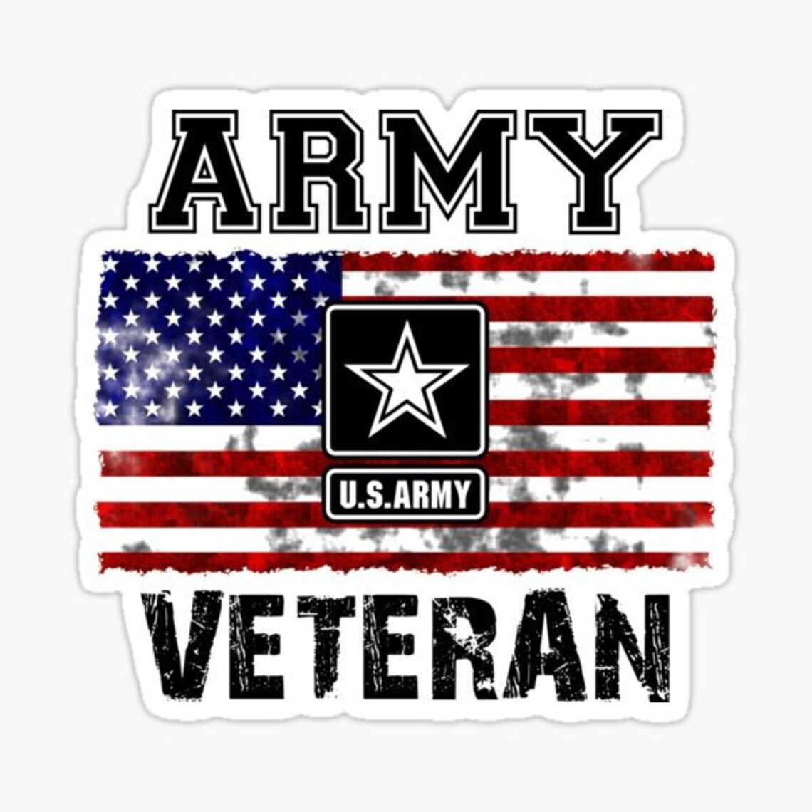 U.S. Army Veteran Sticker - Etsy
