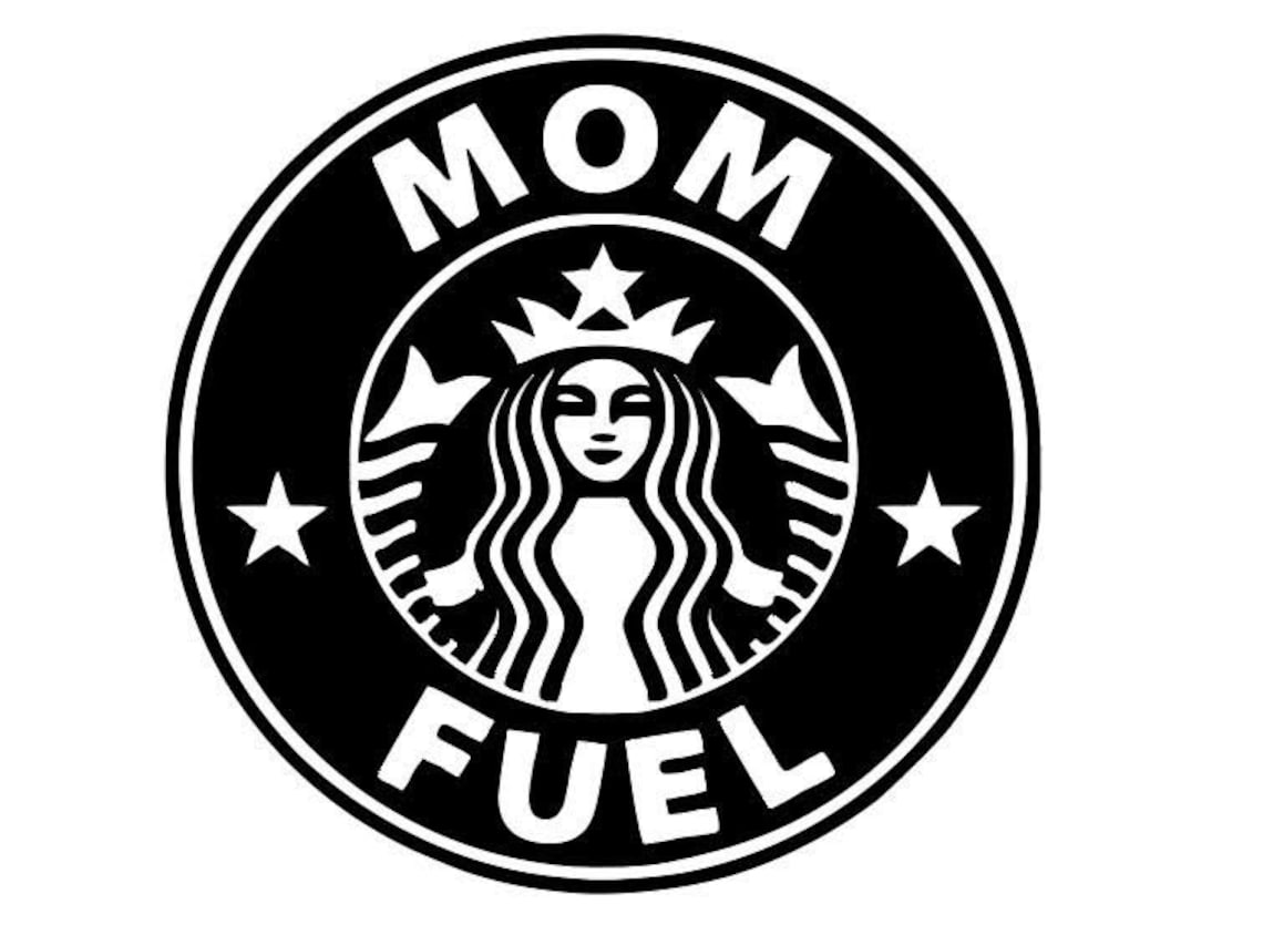 Starbucks Coffee Mom Fuel Sticker - Etsy