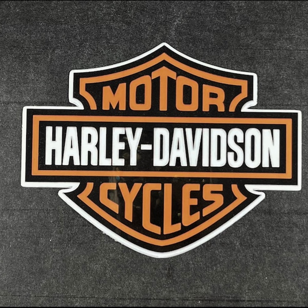 Harley Davidson Stickers - Etsy