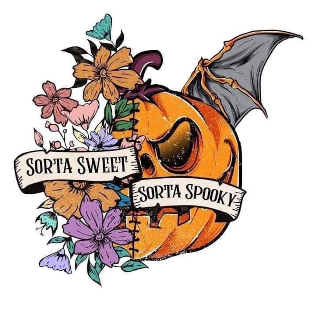 Sorta Sweet Sorta Spooky Sticker Decal - Etsy