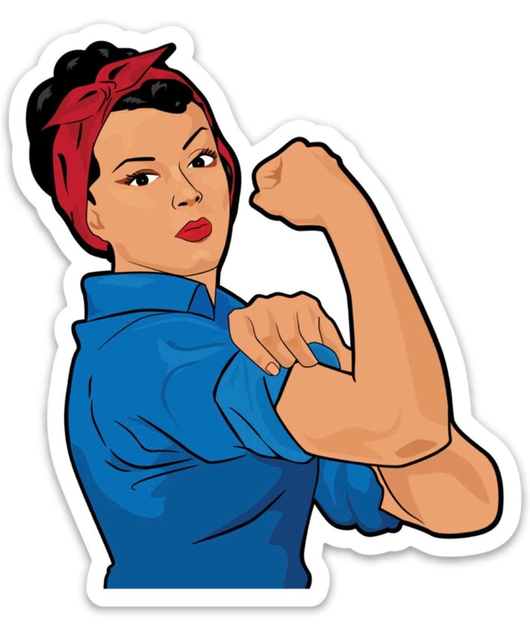 Rosie the Riveter Sticker - Etsy