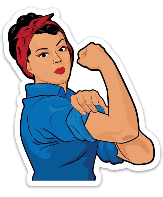 Rosie the Riveter Sticker | Etsy