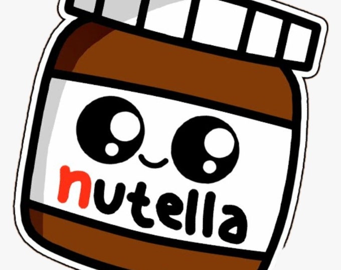 Nutella Sticker - Etsy