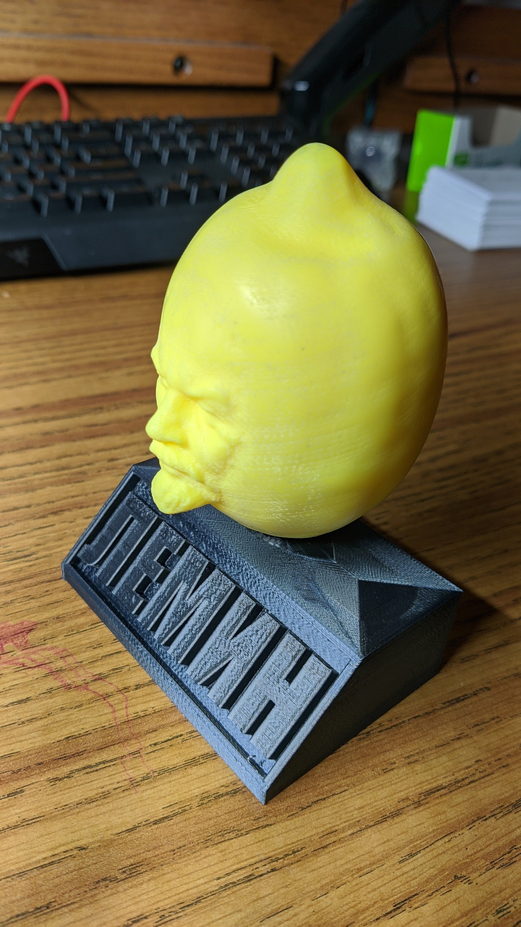 Lemon Lenin Lemin bust of Vladimir Lenin as - Etsy UK