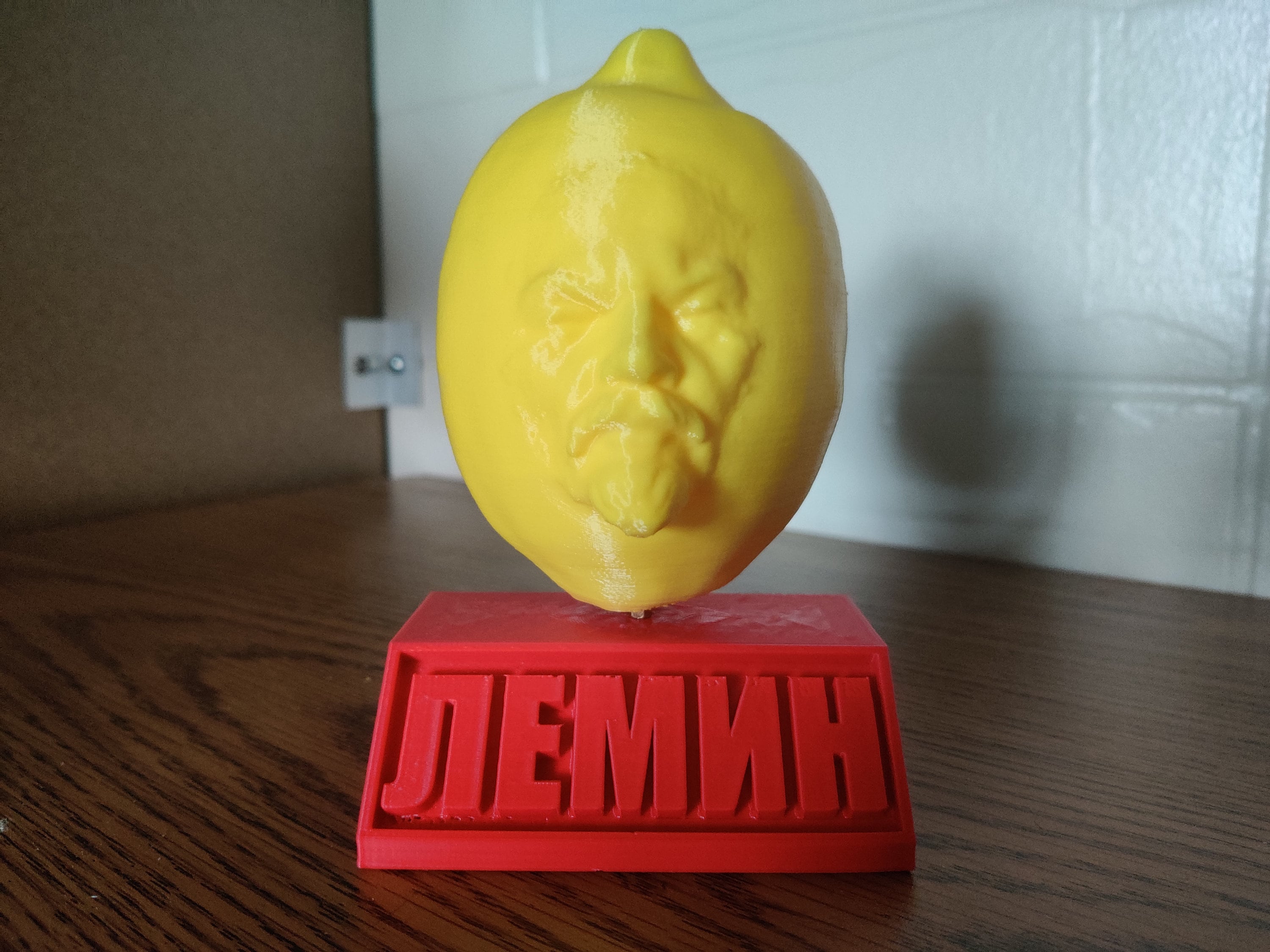 Lemon Lenin Lemin bust of Vladimir Lenin as - Etsy UK