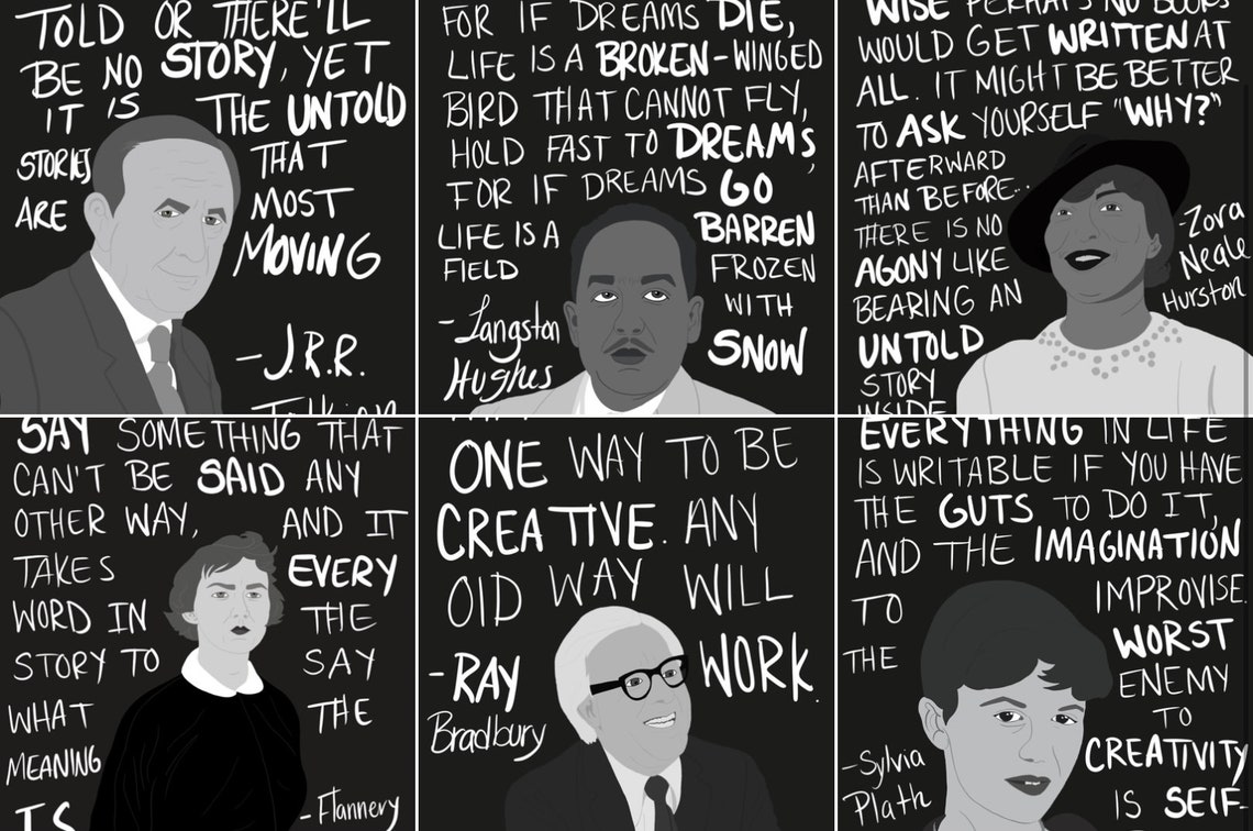 Literary Quote Posters - Etsy