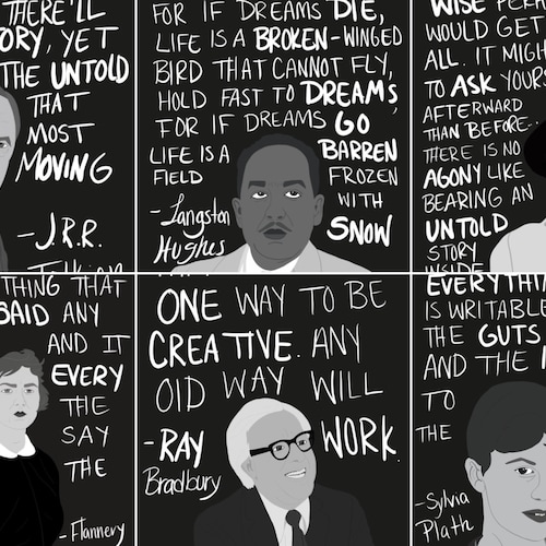 Literary Quote Posters | Etsy