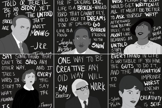 Literary Quote Posters | Etsy