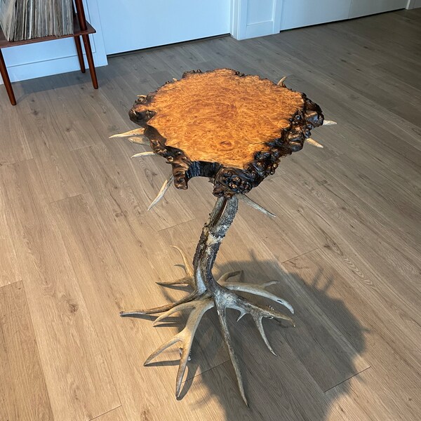 Deer End Table - Etsy