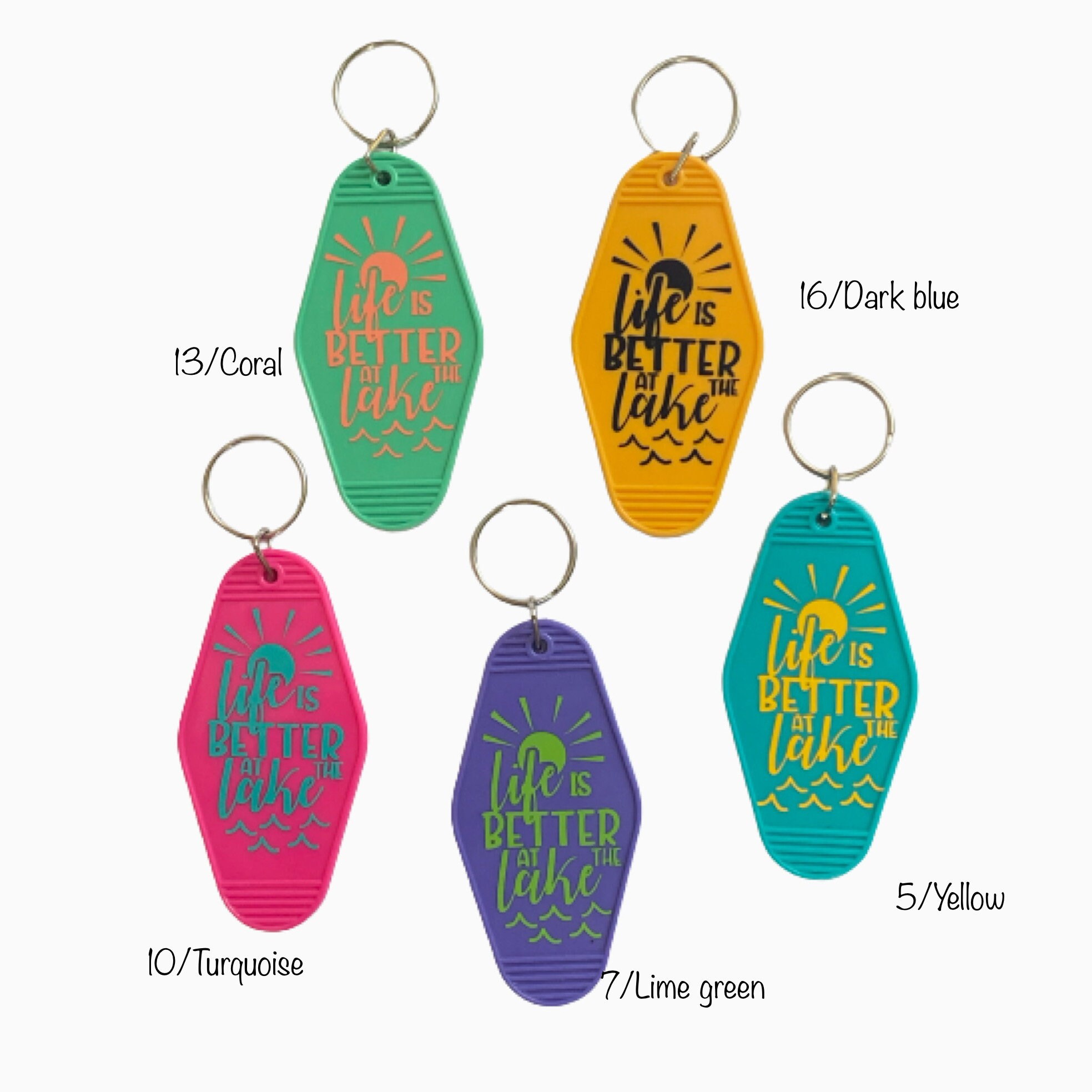 Lake Key Chain Lake Cabin Lake House Cabin Keys Boat - Etsy