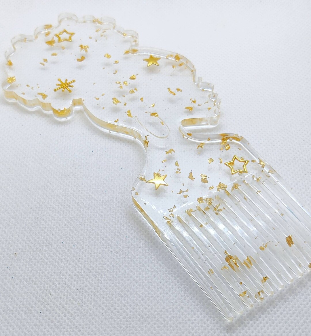 Gorgeous Custom Hair Pick - Hair Tools - Custom Personalized Pick ...