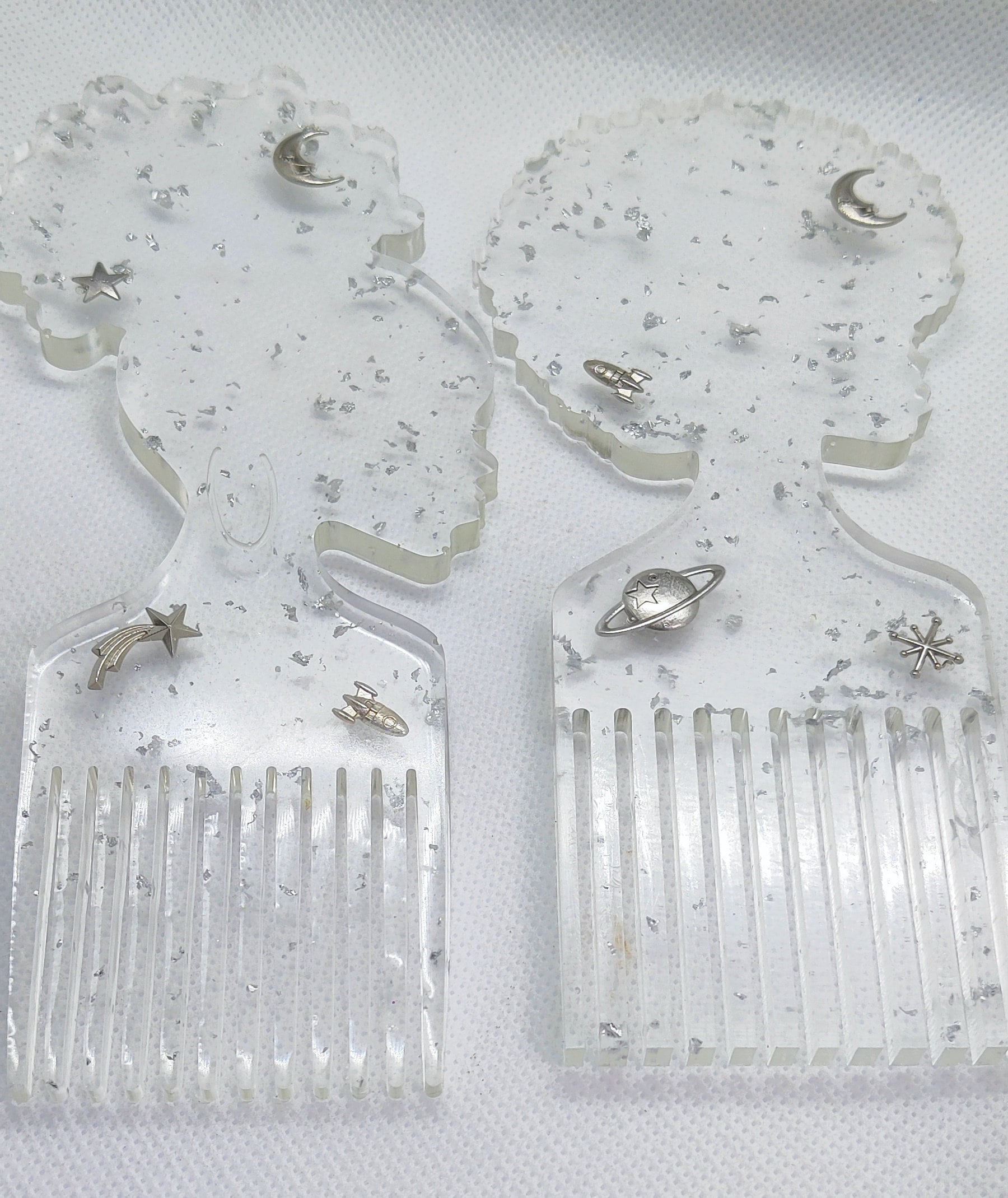 Gorgeous Custom Hair Pick Hair Tools Custom Personalized | Etsy