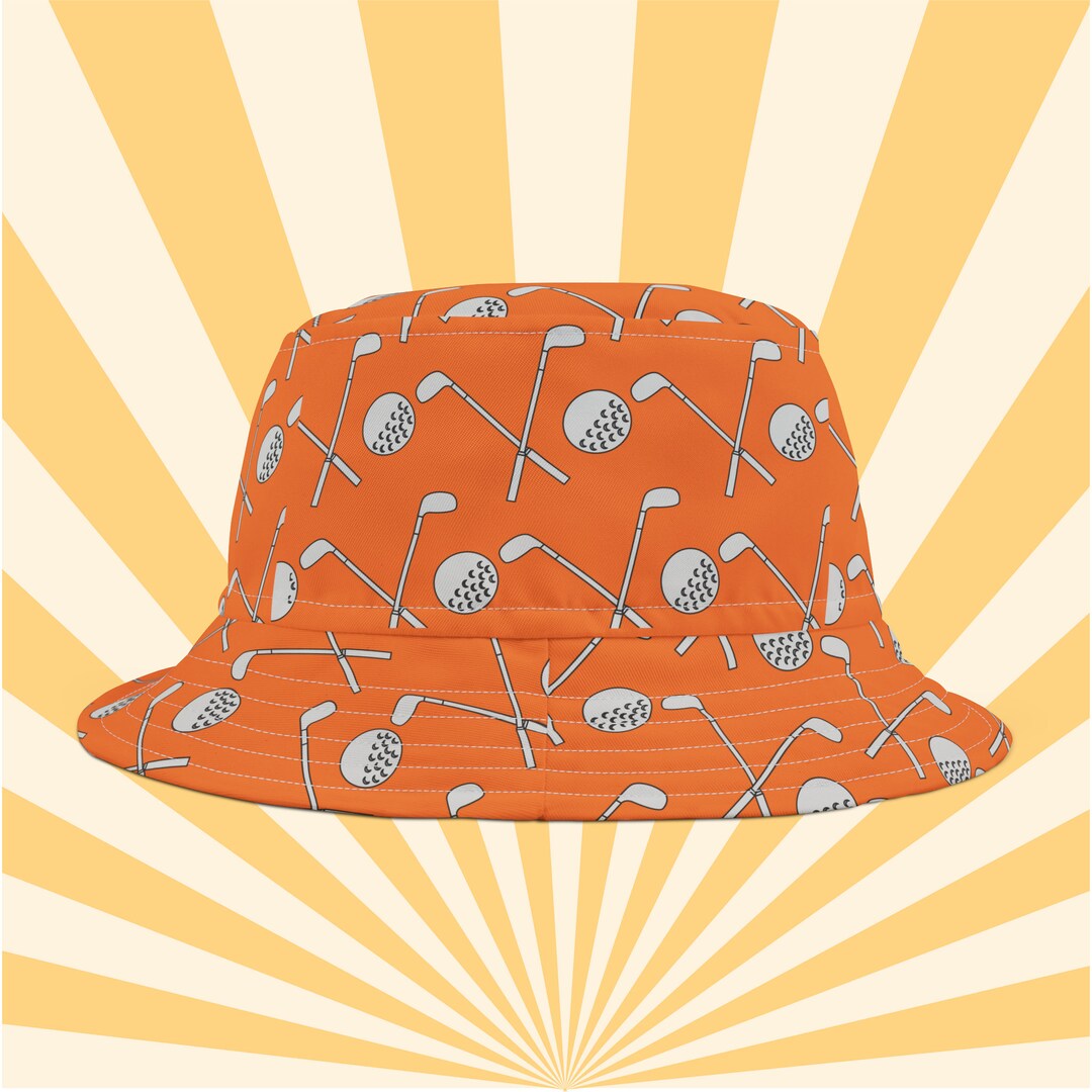 Golfers Bucket Hat Sporty Golfers Gift Idea Golf Team Matching Golf ...