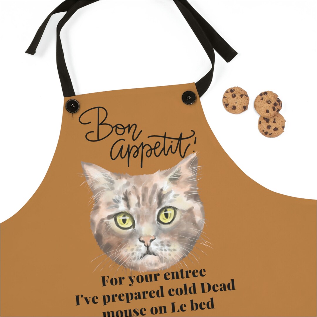 Funny Cat Apron: Humorous Cooking Gift for Cat Lovers - Etsy