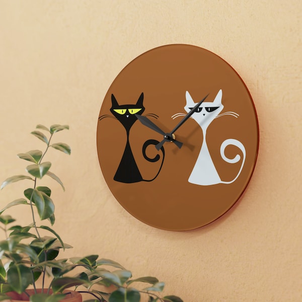 Retro Kitchen Clock - Etsy