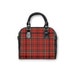 Retro Black and Red Plaid Mod Print Shoulder Bag for Women or Teens ...