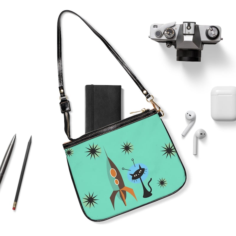 Atomic Cat Small Purse - Etsy