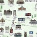 Map of Reigate and Redhill Illustrated Map Reigate Map Redhill Map ...