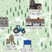 Map of Nutfield Illustrated Map of Nutfield, Surrey Reigate Redhill ...