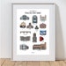 Map of Putney Putney Map Print Putney Map Illustrated Map of Putney ...