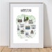 Map of Putney - Putney Map Print - Putney Map - Illustrated Map of ...