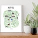 Map of Nutfield Illustrated Map of Nutfield, Surrey Reigate Redhill ...