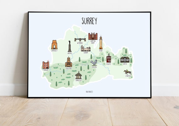 Surrey Map
