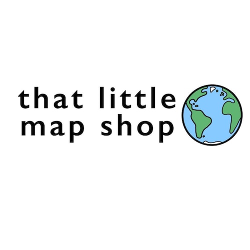 thatlittlemapshop - Etsy