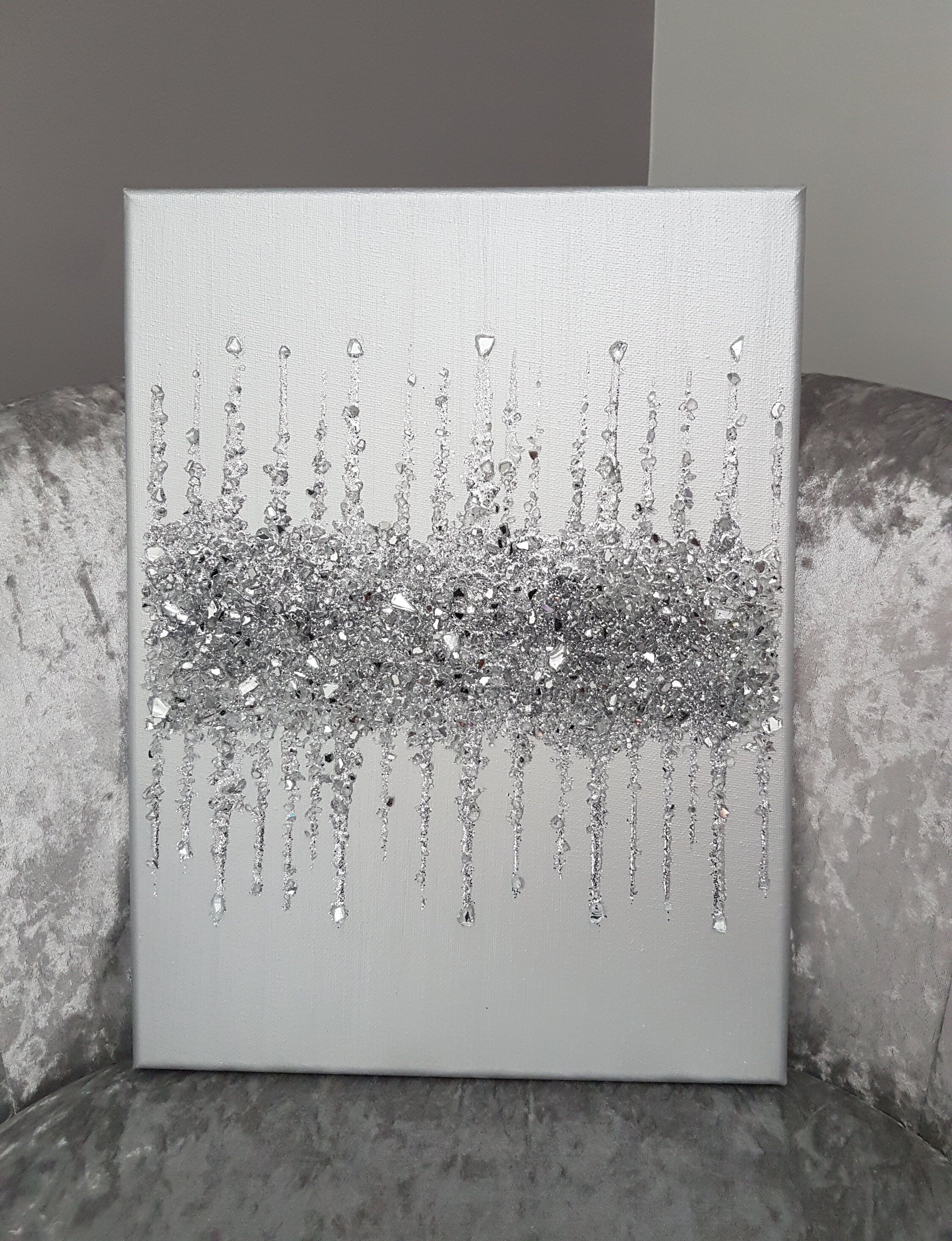 Glitter canvas store