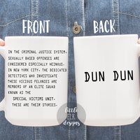 Law and Order 20oz Tumbler | Benson and Stabler | TV | Drama | SVU - Etsy