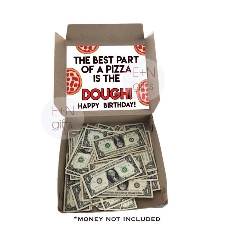 Pizza Box Money Holder - Etsy