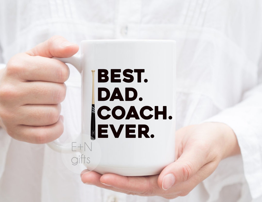 Happy Father's Day Gift, Best Dad Baseball Coach, Father's Day Gift ...