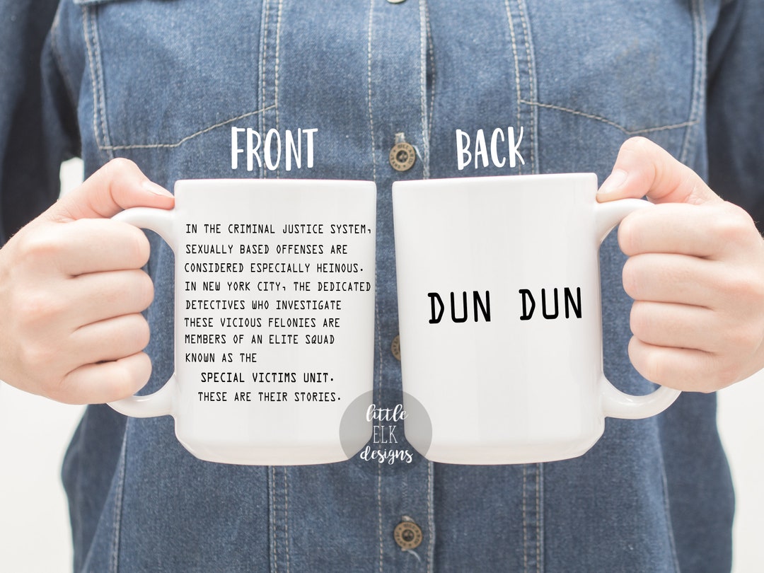 Law and Order SVU Mug, Law and Order SVU Gift, SVU Gift, Svu Mug - Etsy