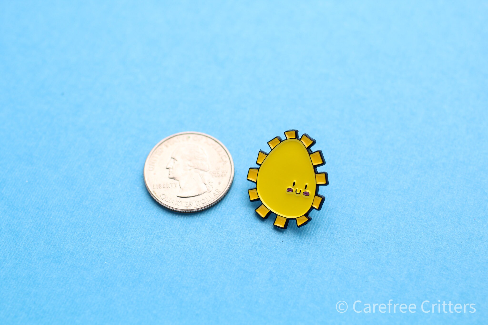 Sunny Charlie Pin - Etsy