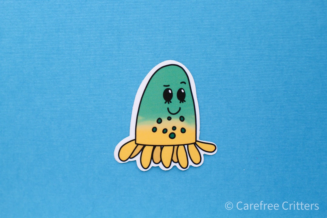 Octi the Octopus Sticker - Etsy