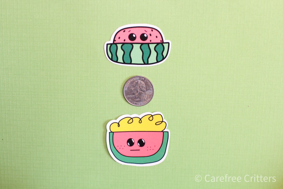 Watermelon Sticker Collection - Etsy