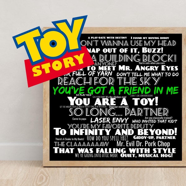 Pixar Movies Poster - Etsy