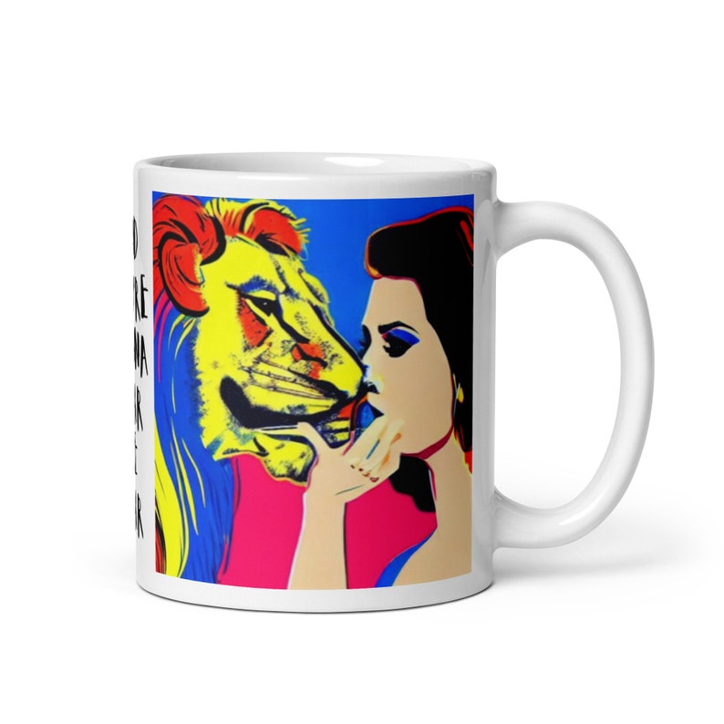 Katy Perry Pop Art Mug Katy Perry Coffee Mug Roar Lyrics - Etsy