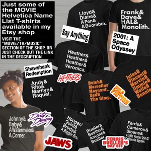 DUNE Name List T-shirt | Movie Shirt | Sci-fi Movie | Paul Duncan Chani ...