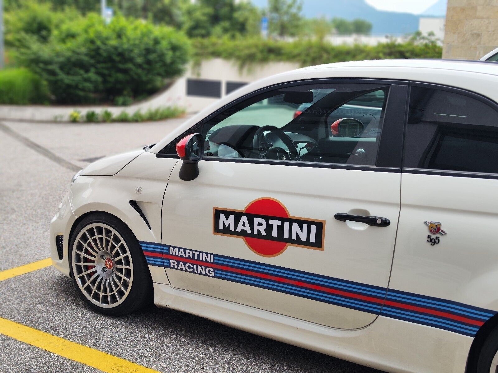 Martini Deco Kit Compatible With Fiat 500 and ABARTH - Racing Le Mans ...