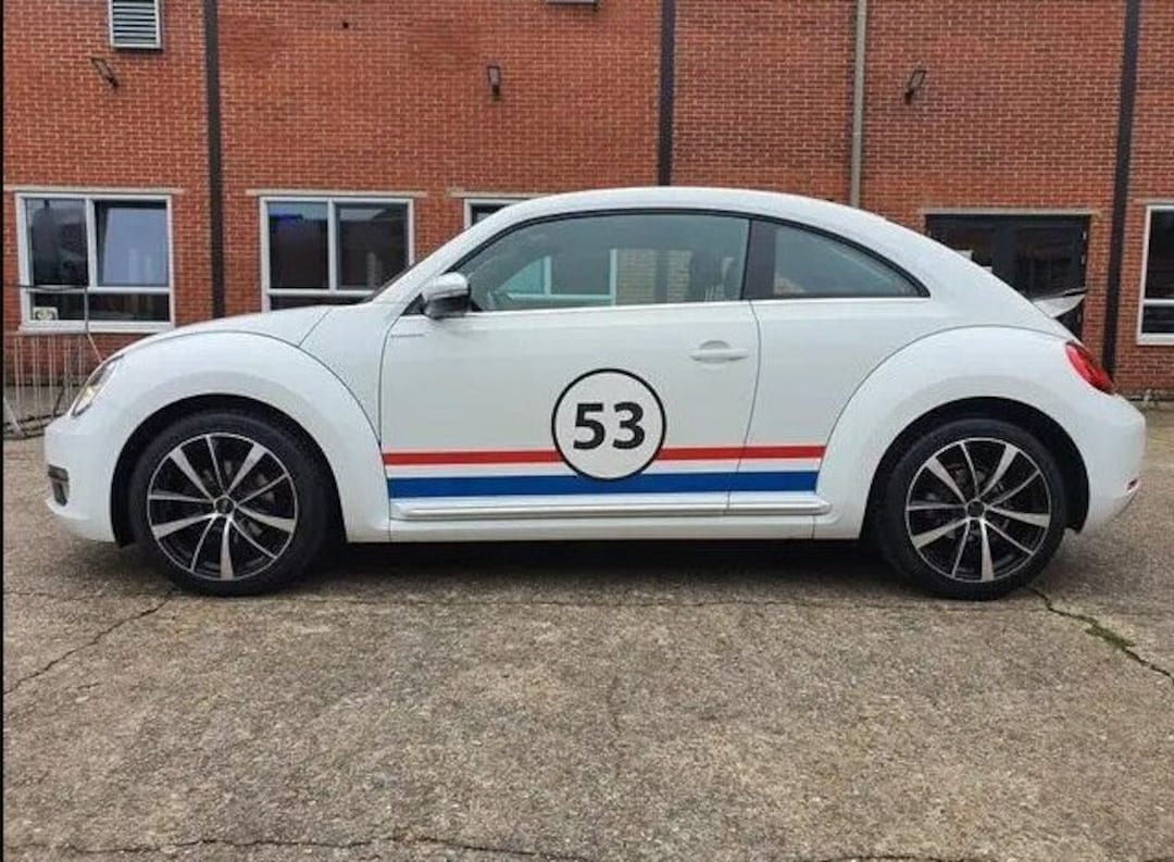 New Beetle - Herbie 53 Deco Cox - Choupette - Stickers Compatible ...