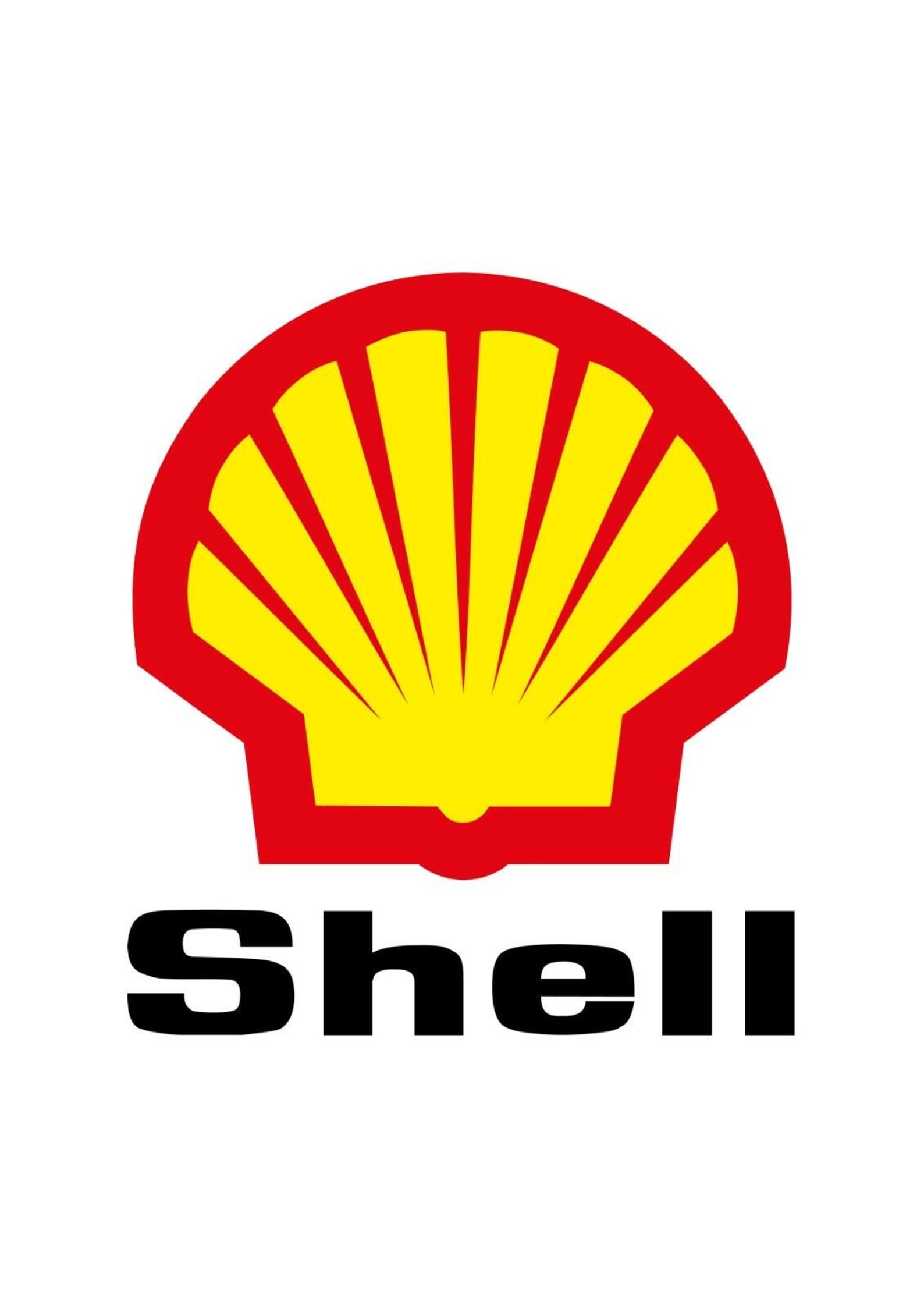 Polymer Sticker: Shell Black Sticker ø 3 to 120 Cm Racing Le Mans ...